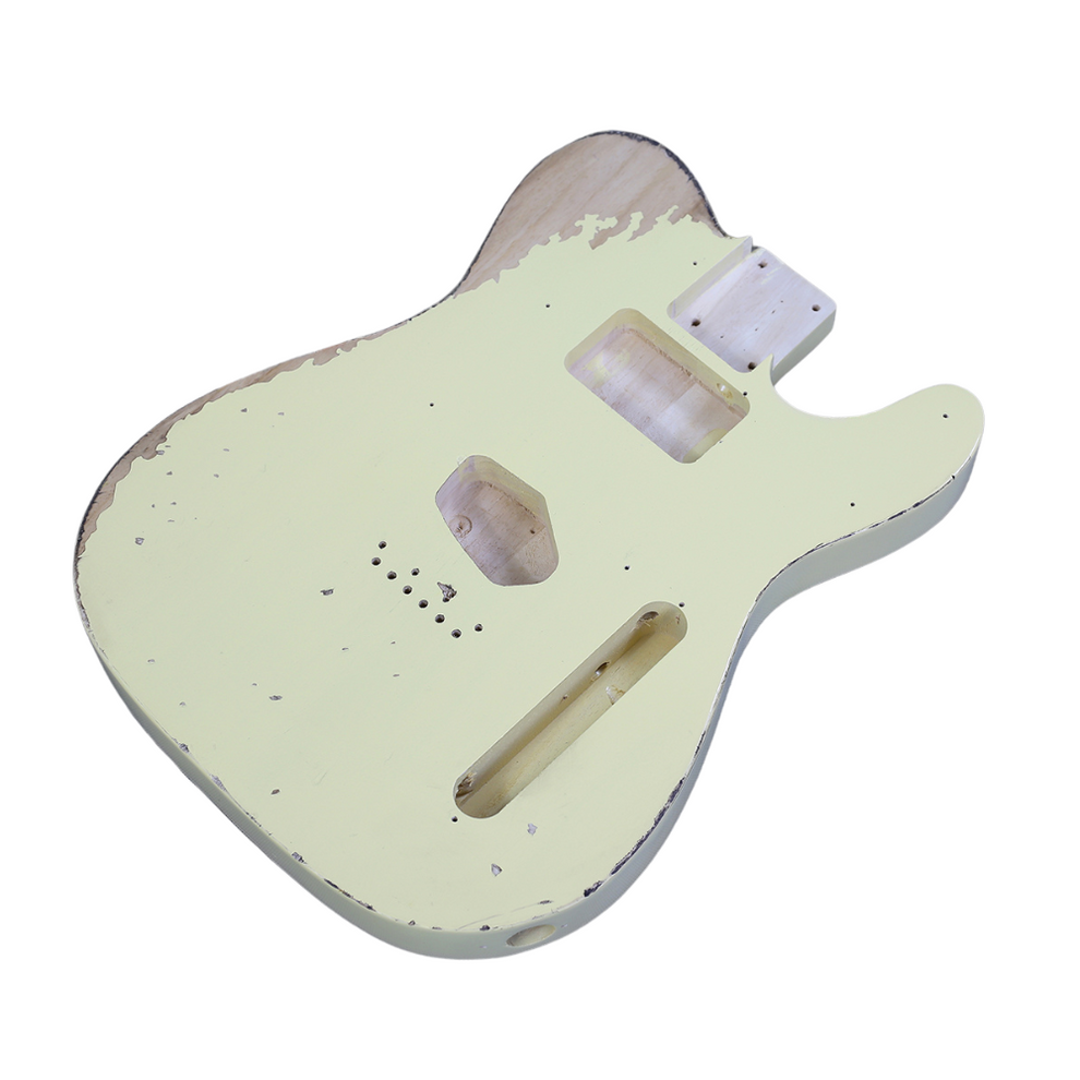 DIY Relic TL Style Cream Guitar Kit | BlackBeard – BlackBeard DIY Guitars