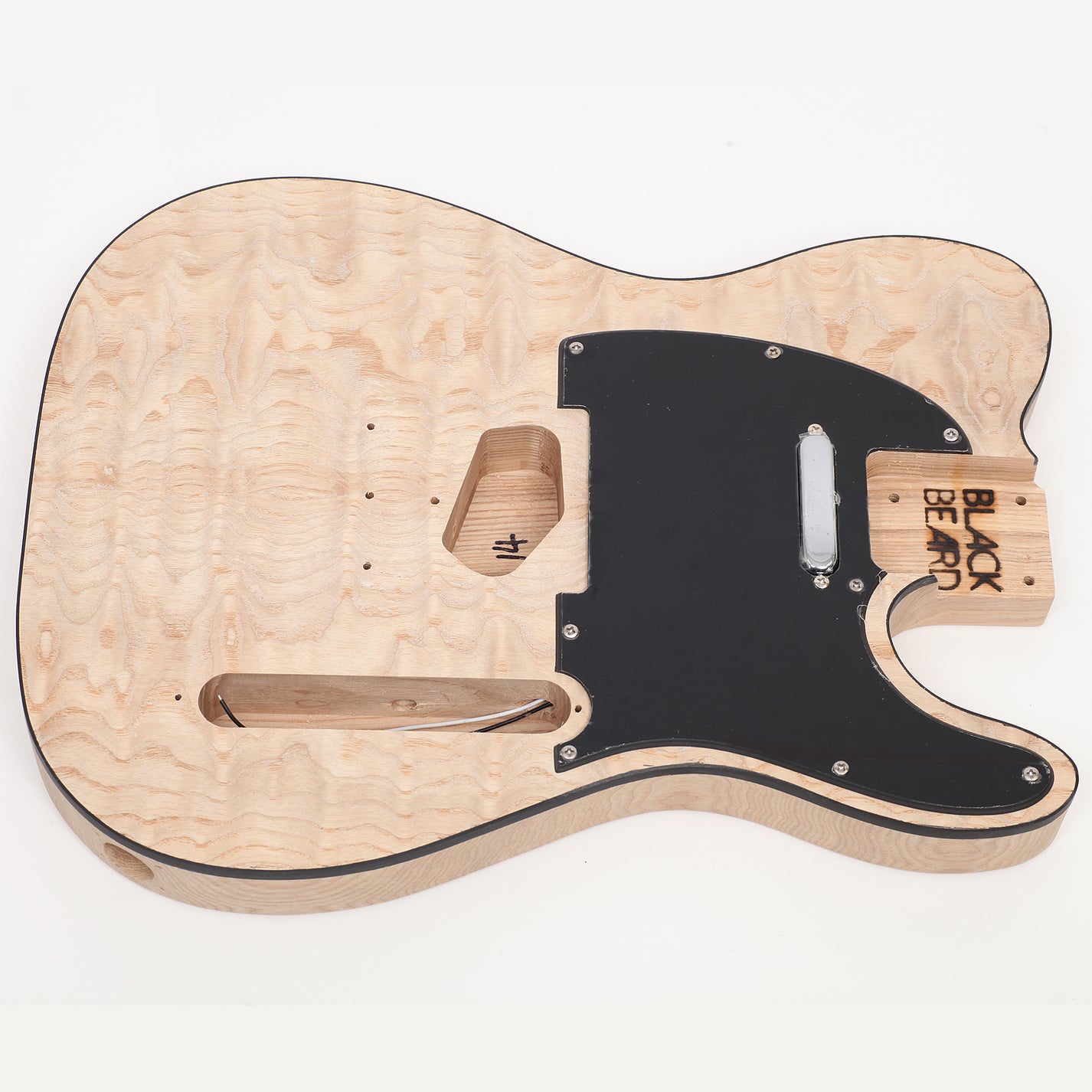 Telecaster One Electric DIY Guitar Kit With All Hardware – BlackBeard ...